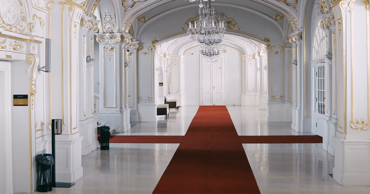 The Slovak Philharmonic's Iconic Flooring