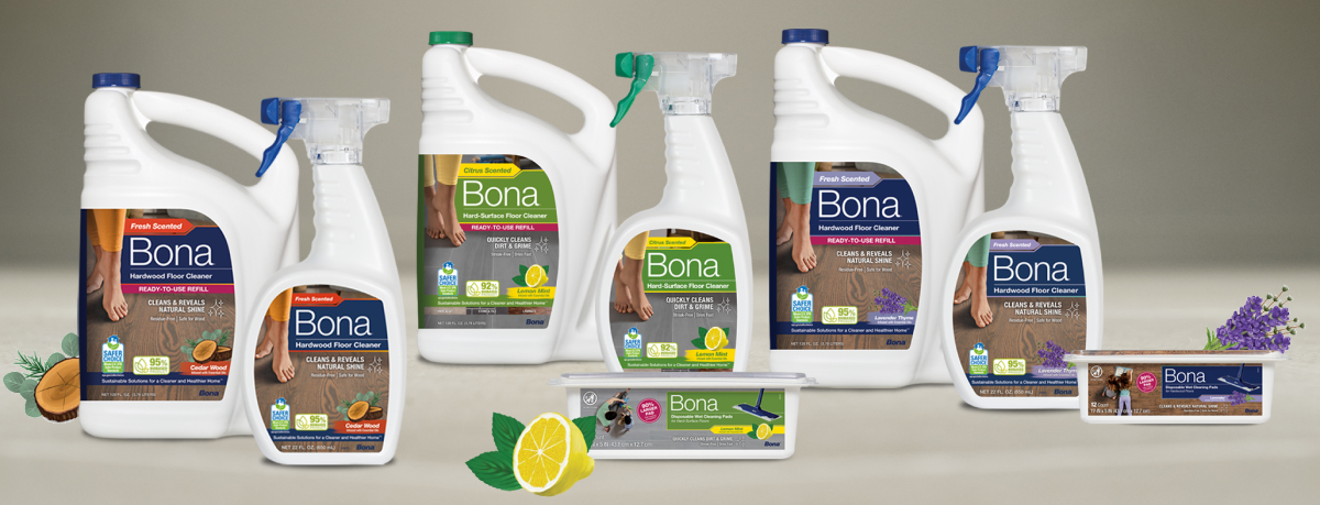 Bona Scented Floor Cleaners with Essential Oils