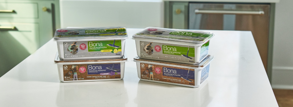 Bona Disposable Mop Pads for Cleaning Hardwood & Hard-Surface Floors