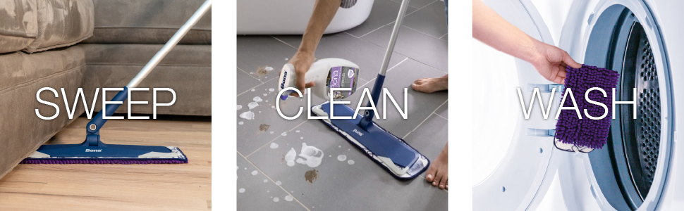 Bona Pet System™ Premium Pet Microfiber Mop