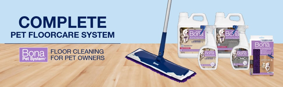 Bona Pet System™ Premium Pet Microfiber Mop