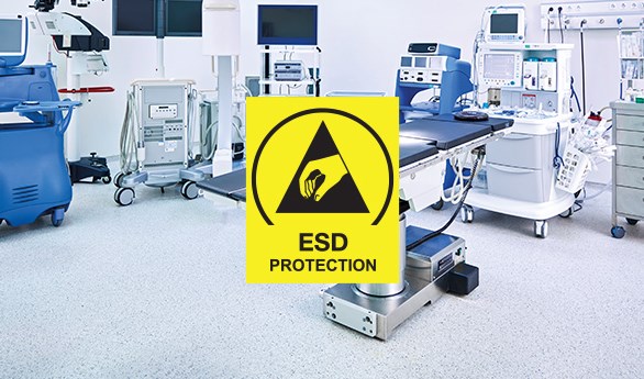 Renewing ESD floor surfaces