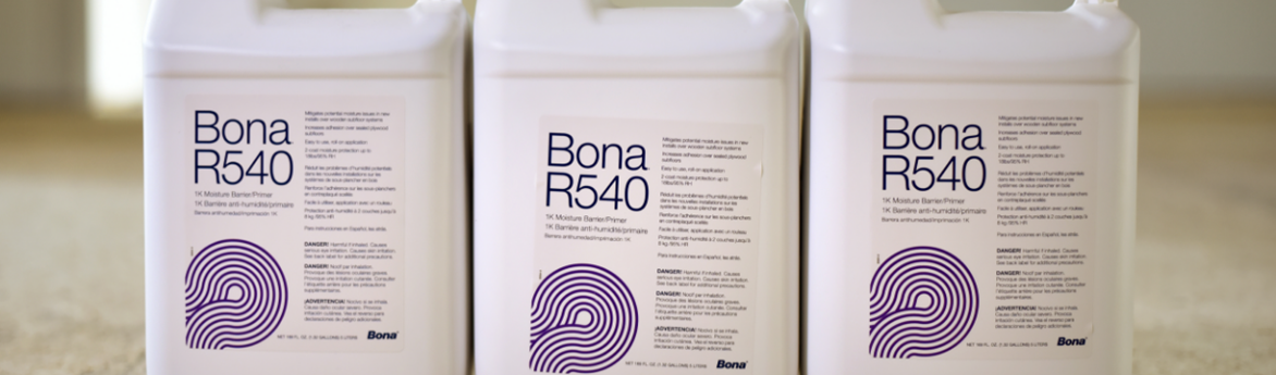 Moisture Mitigation with Bona R540