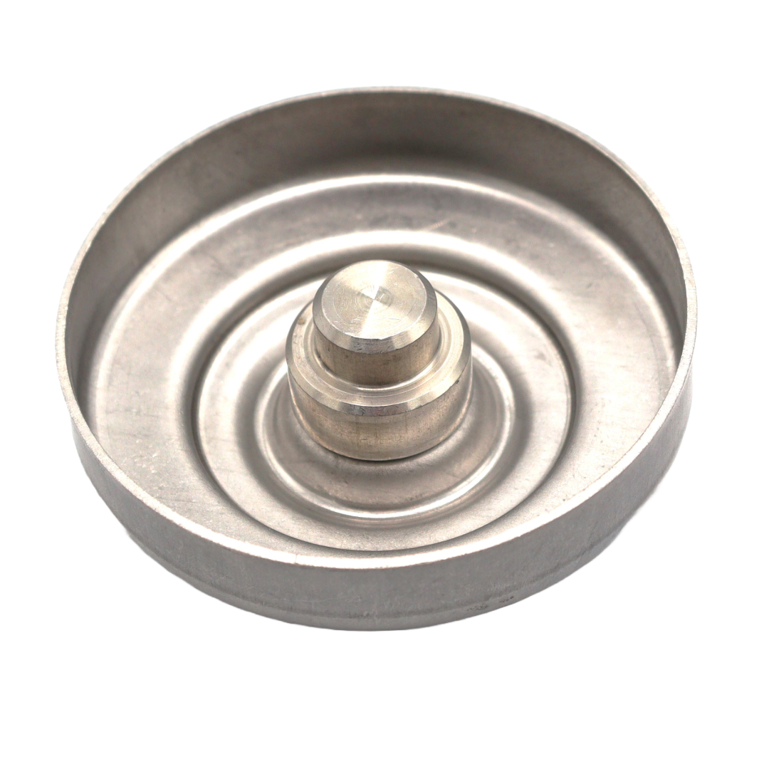 Sheet metal component thread deflector