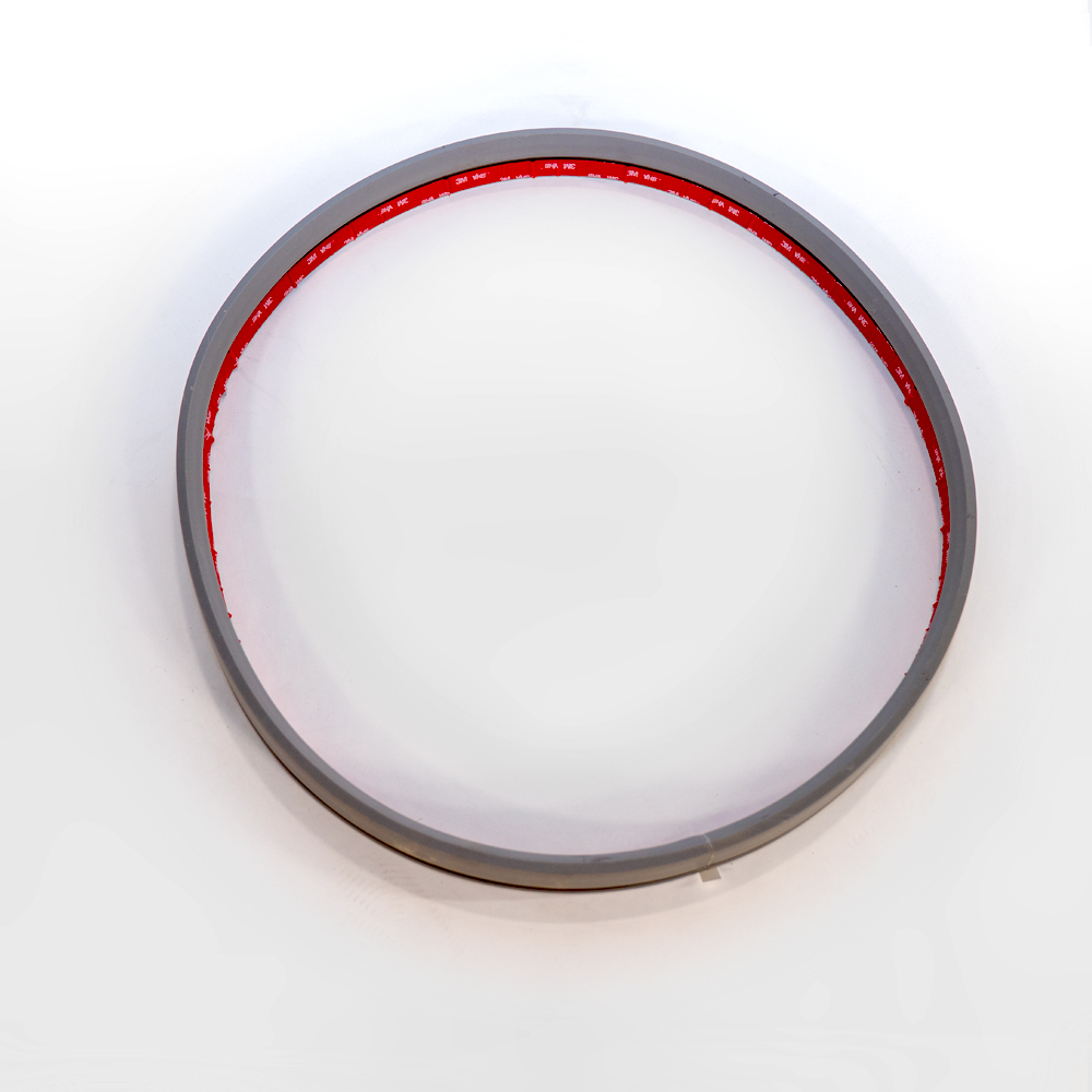 Rubber bumper machine cover