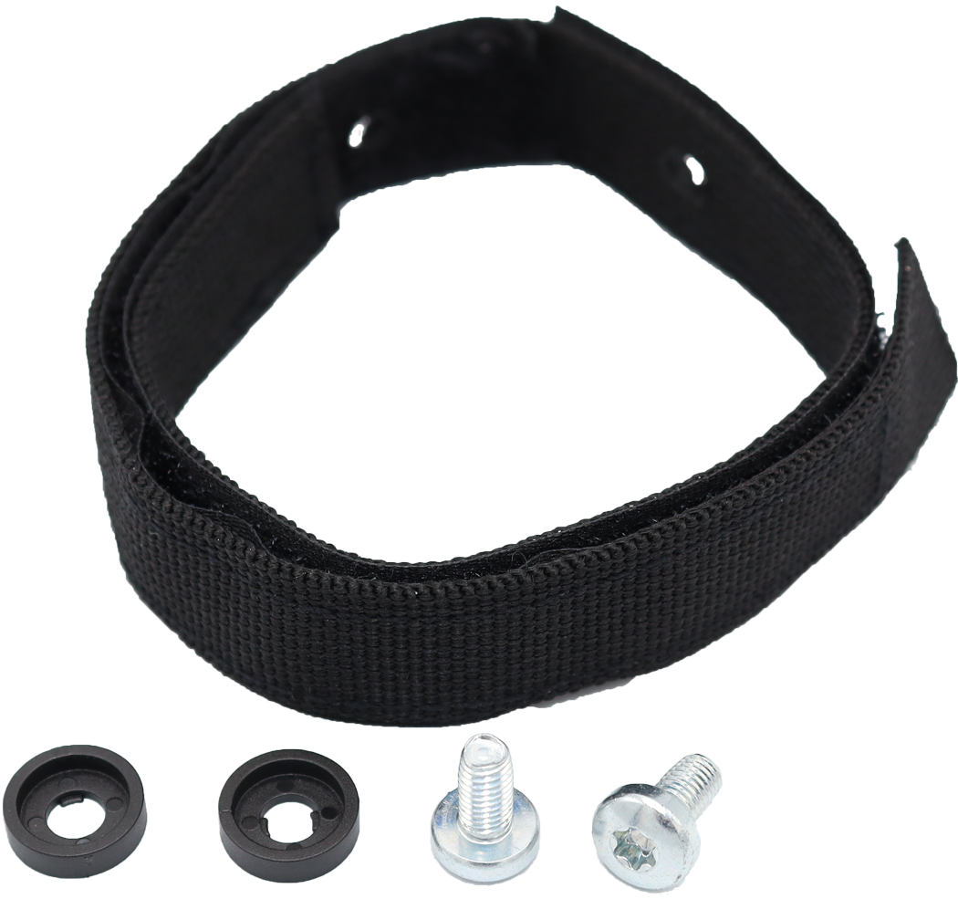Velcro incl. screws