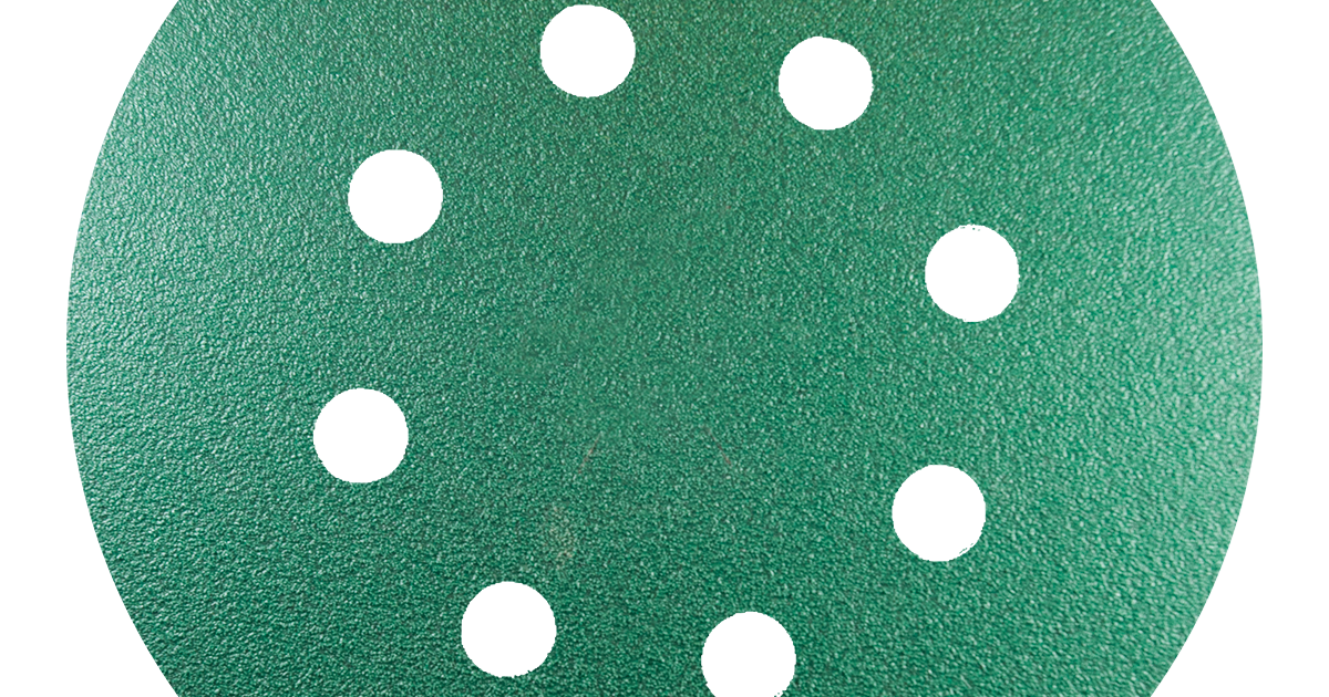 Bona 5" Green Ceramic 8-Hole Disc