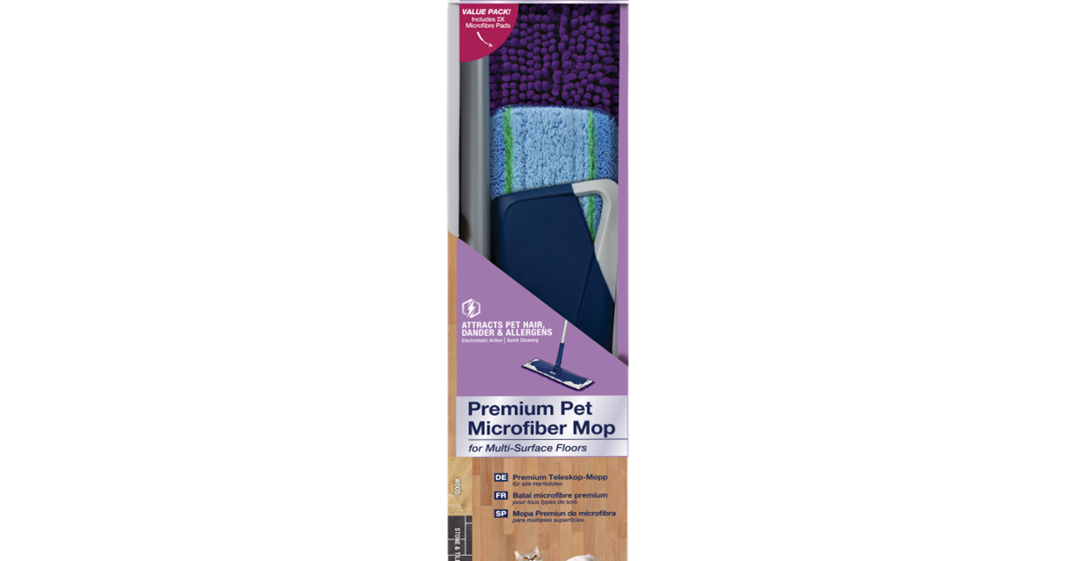 Bona Pet System™ Premium Pet Microfiber Mop