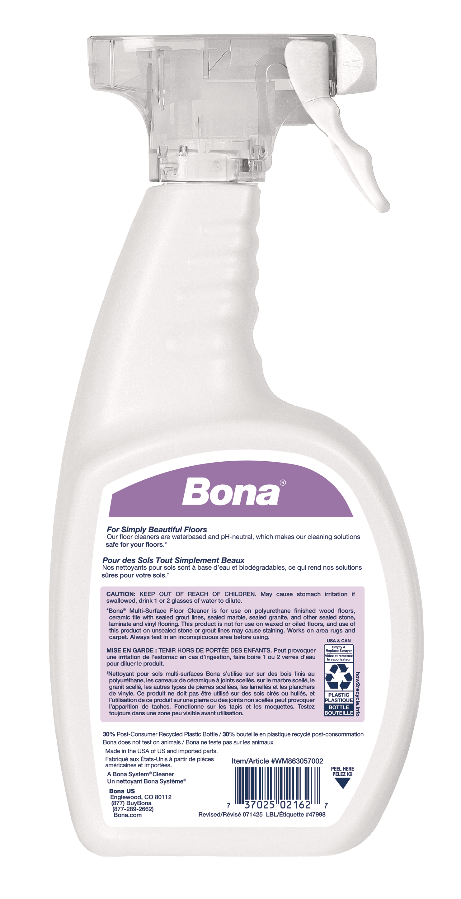 Bona Pet System Multi-Surface Floor Cleaner, Cat Formulation