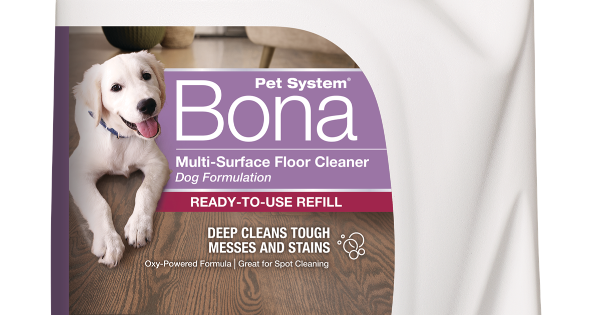 Bona Pet System Multi-Surface Floor Cleaner Refill, Dog Formulation