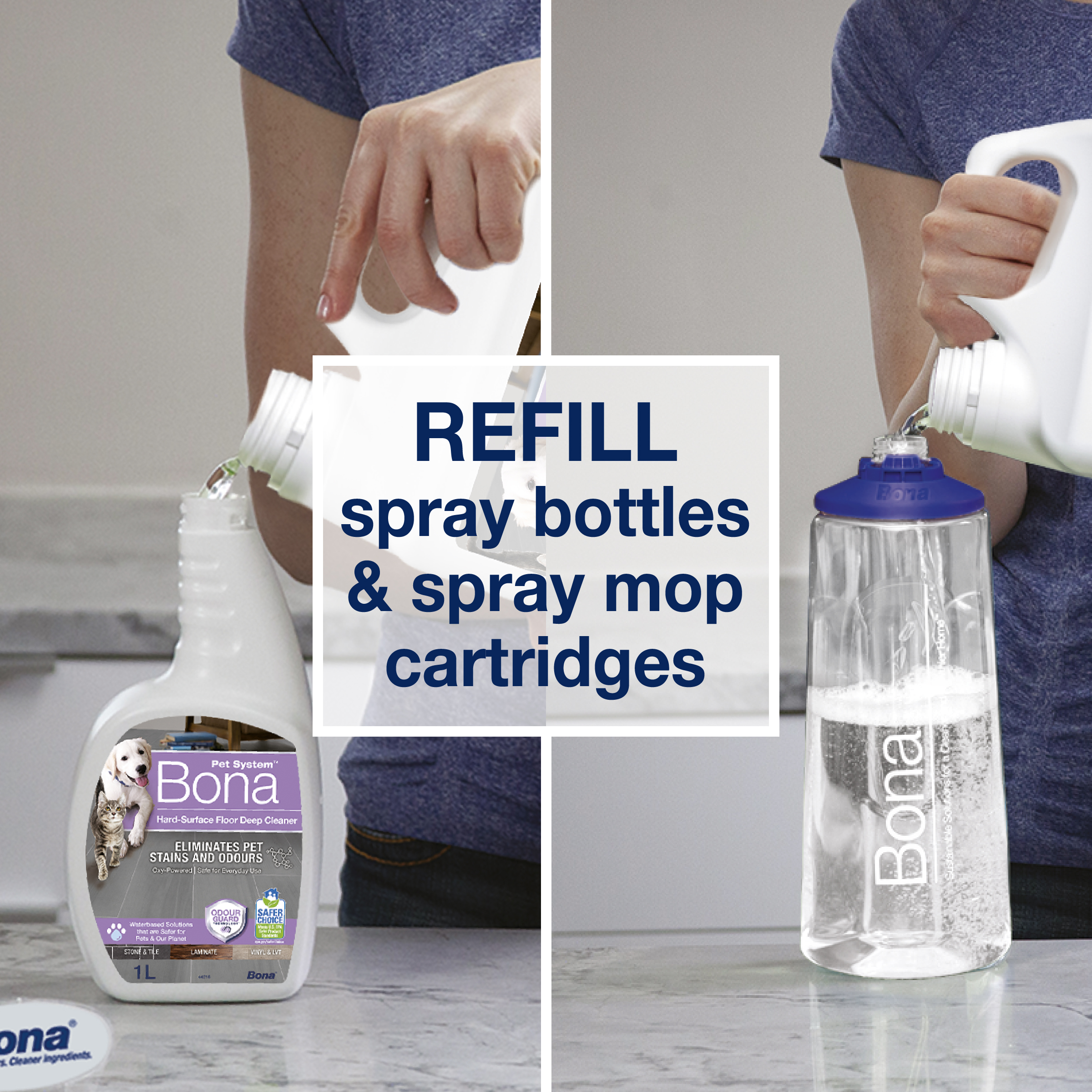 Bona Pet System™ Hard Surface Floor Deep Cleaner Refill 2,5L