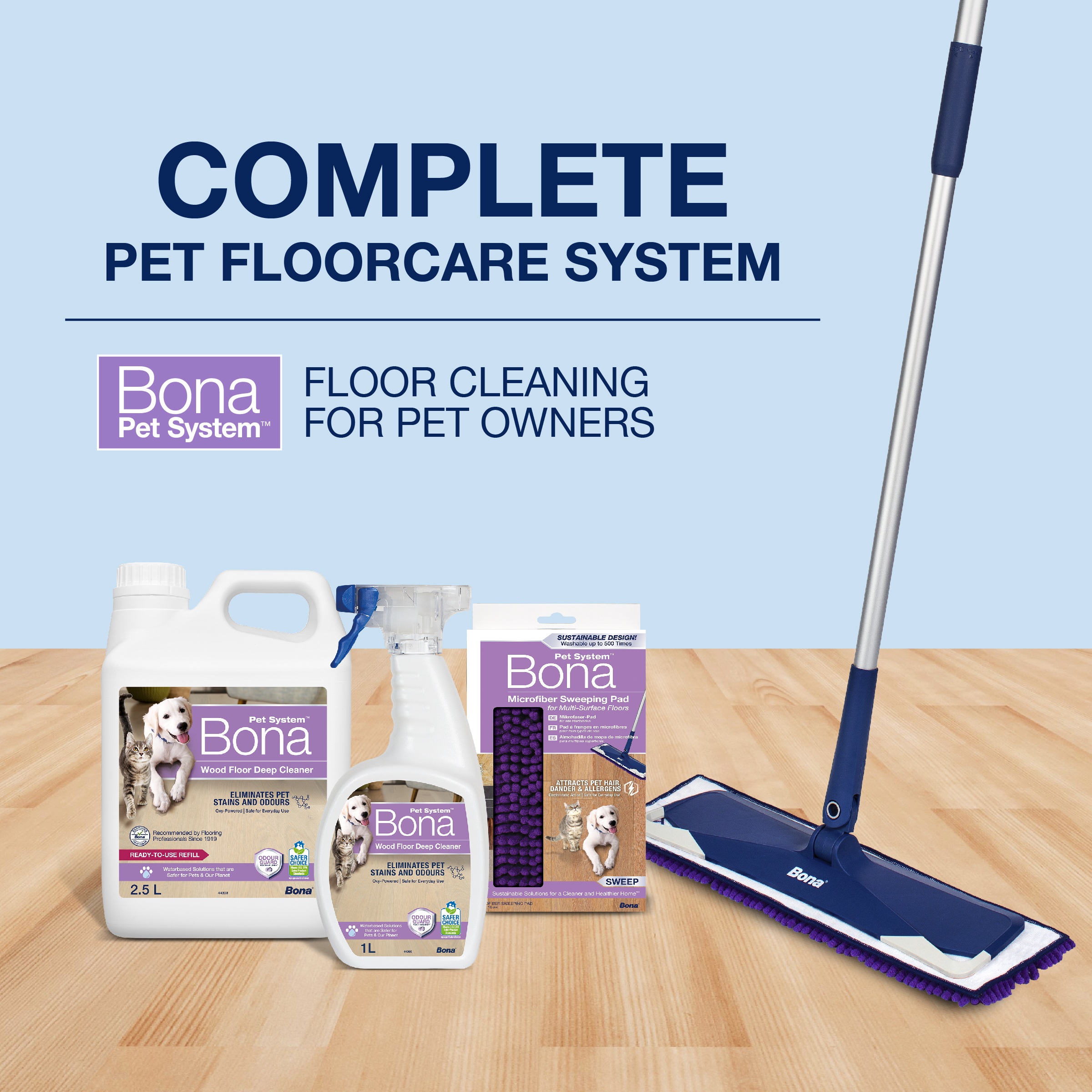 Bona Pet System™ Wood Floor Deep Cleaner Refill 2,5L