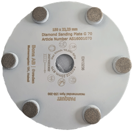 Diamond Sanding Plate AS16001070 