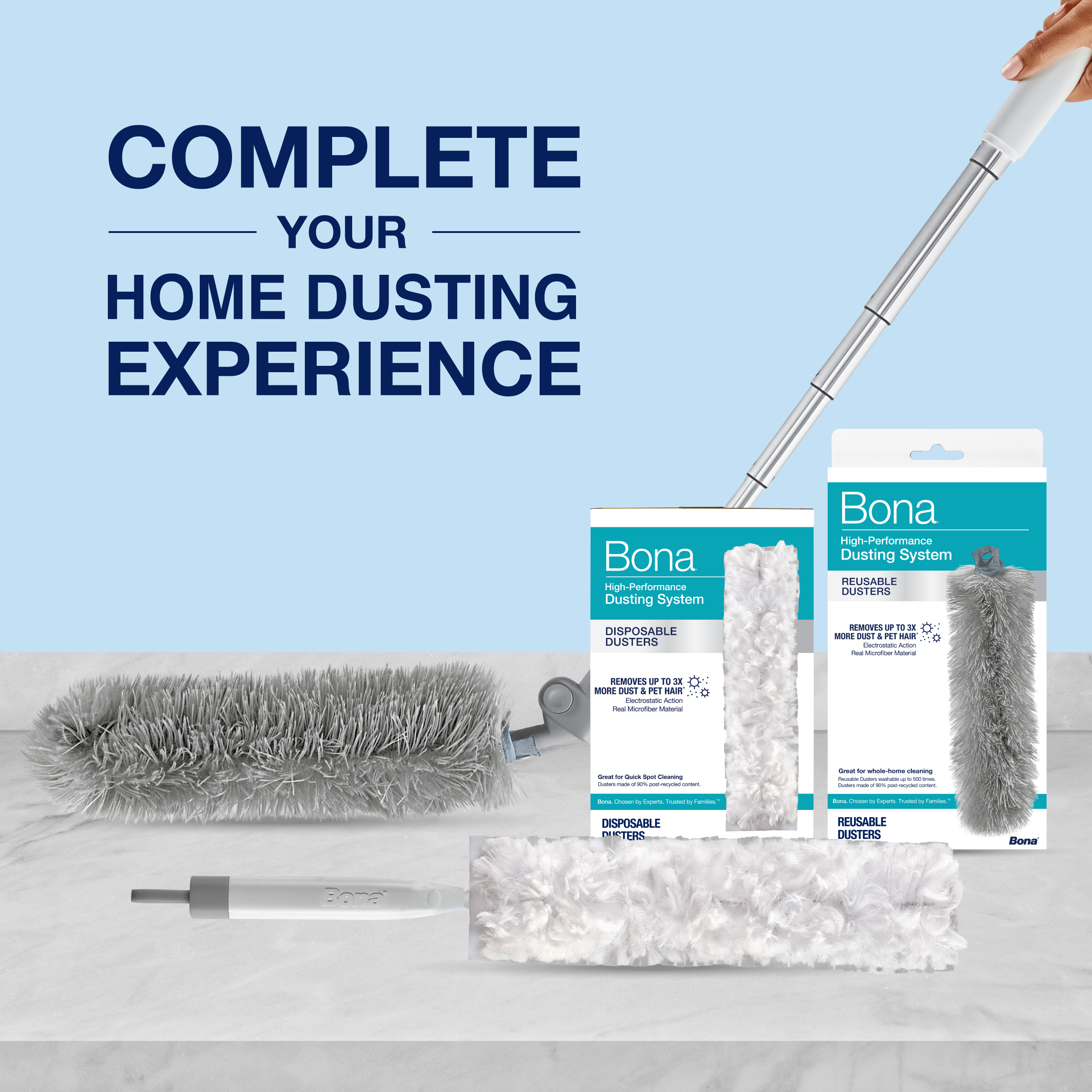 Bona High Performance Dusting System Disposable Dusters