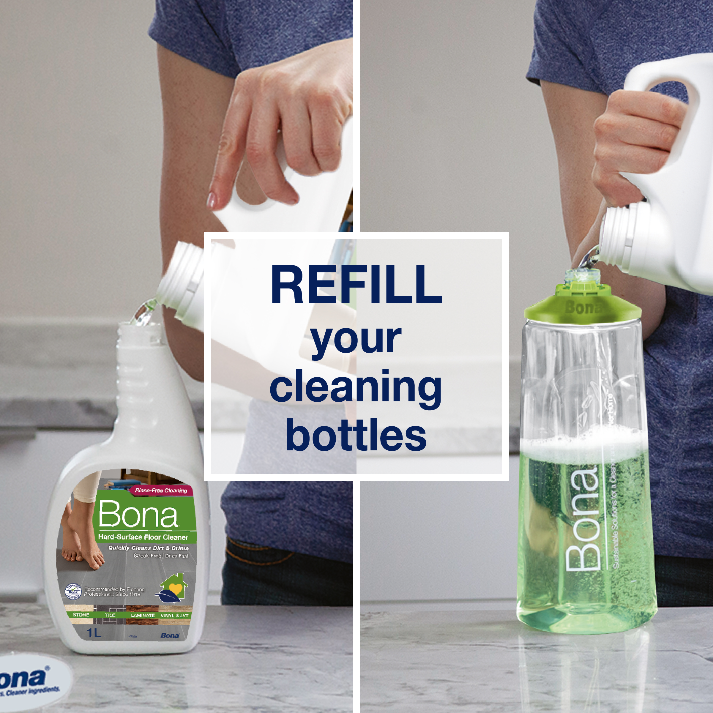 Bona Hard-Surface Floor Cleaner Refill 2,5L