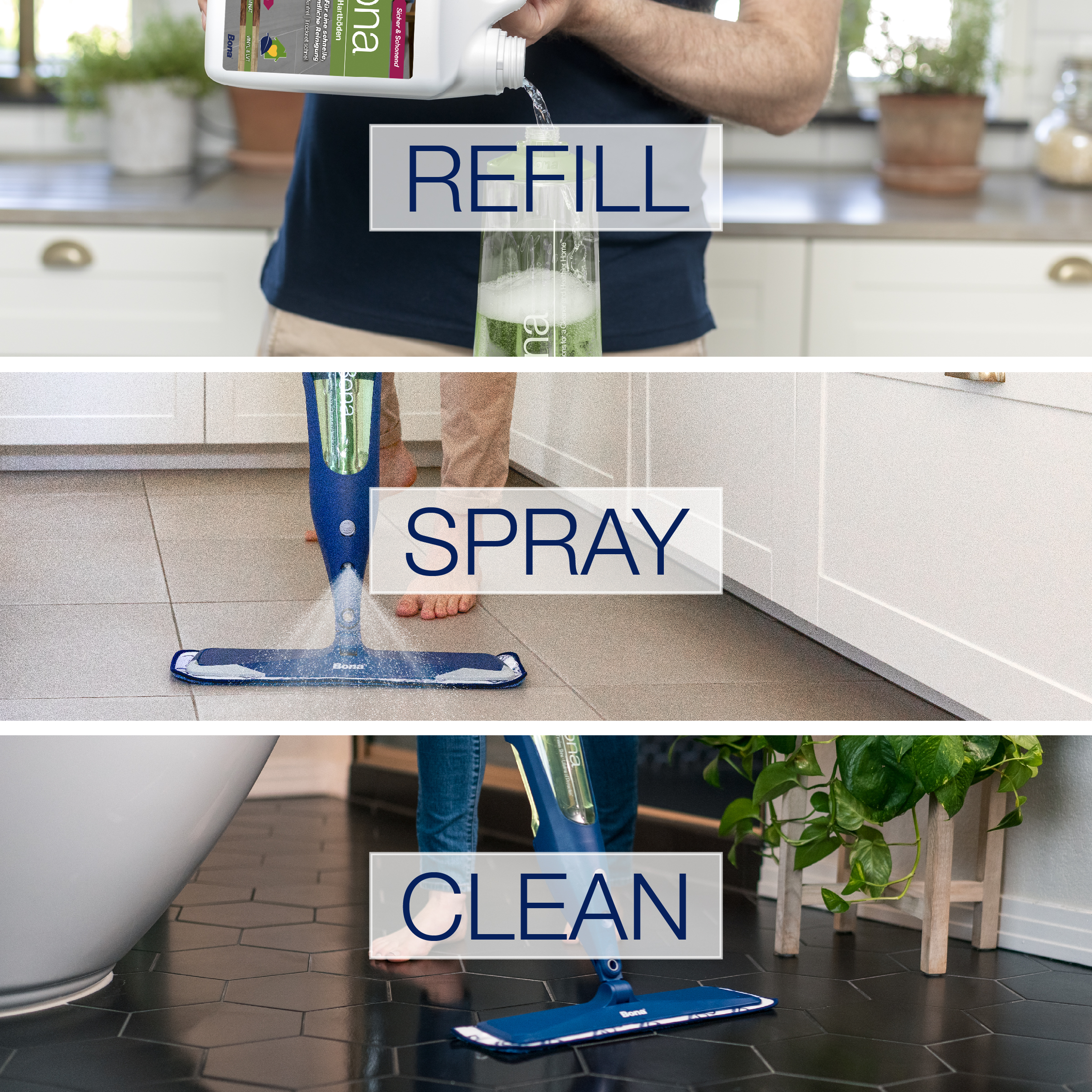 Bona Hard-Surface Floor Cleaner Refill 2,5L