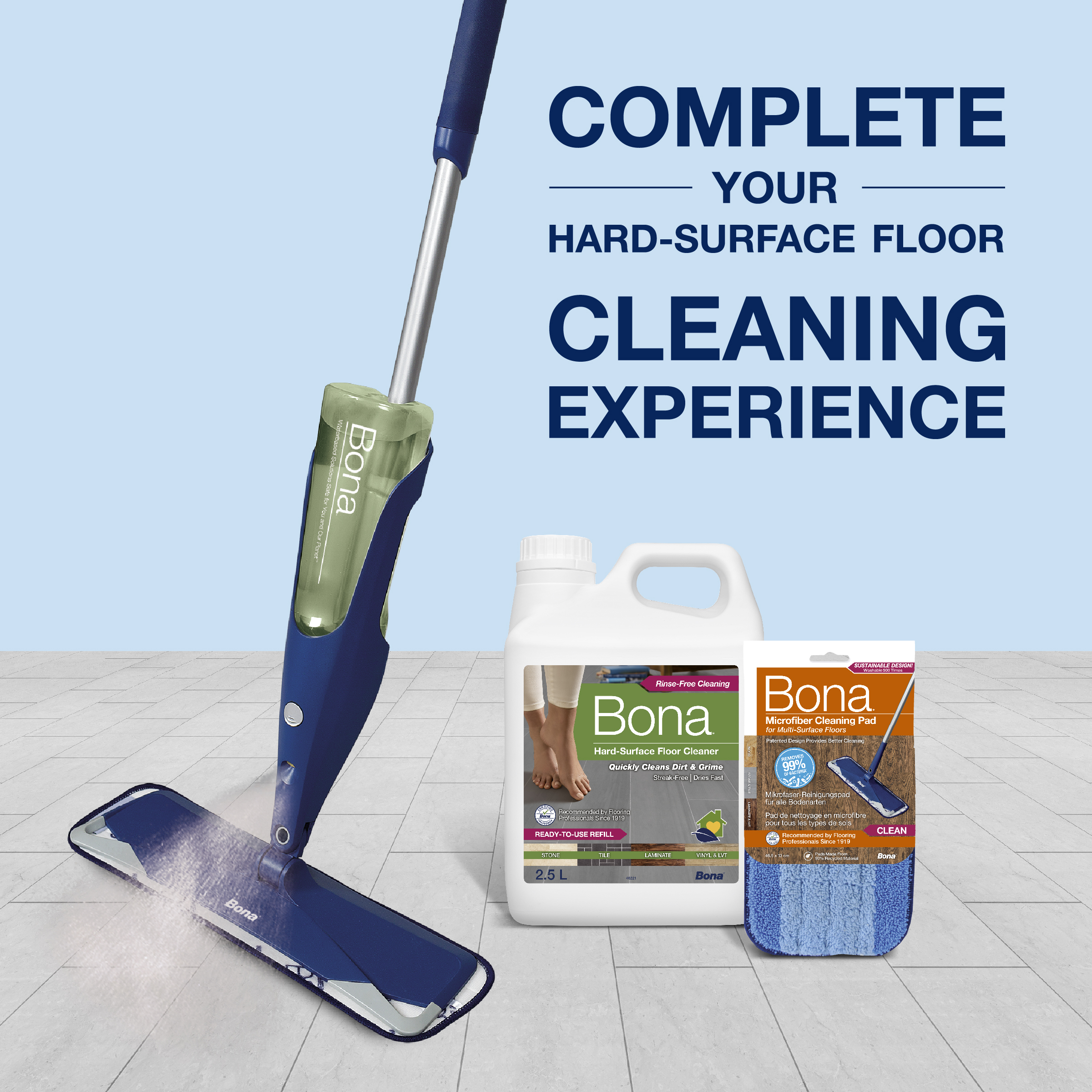 Bona Premium Spray Mop for Hard-Surface Floors