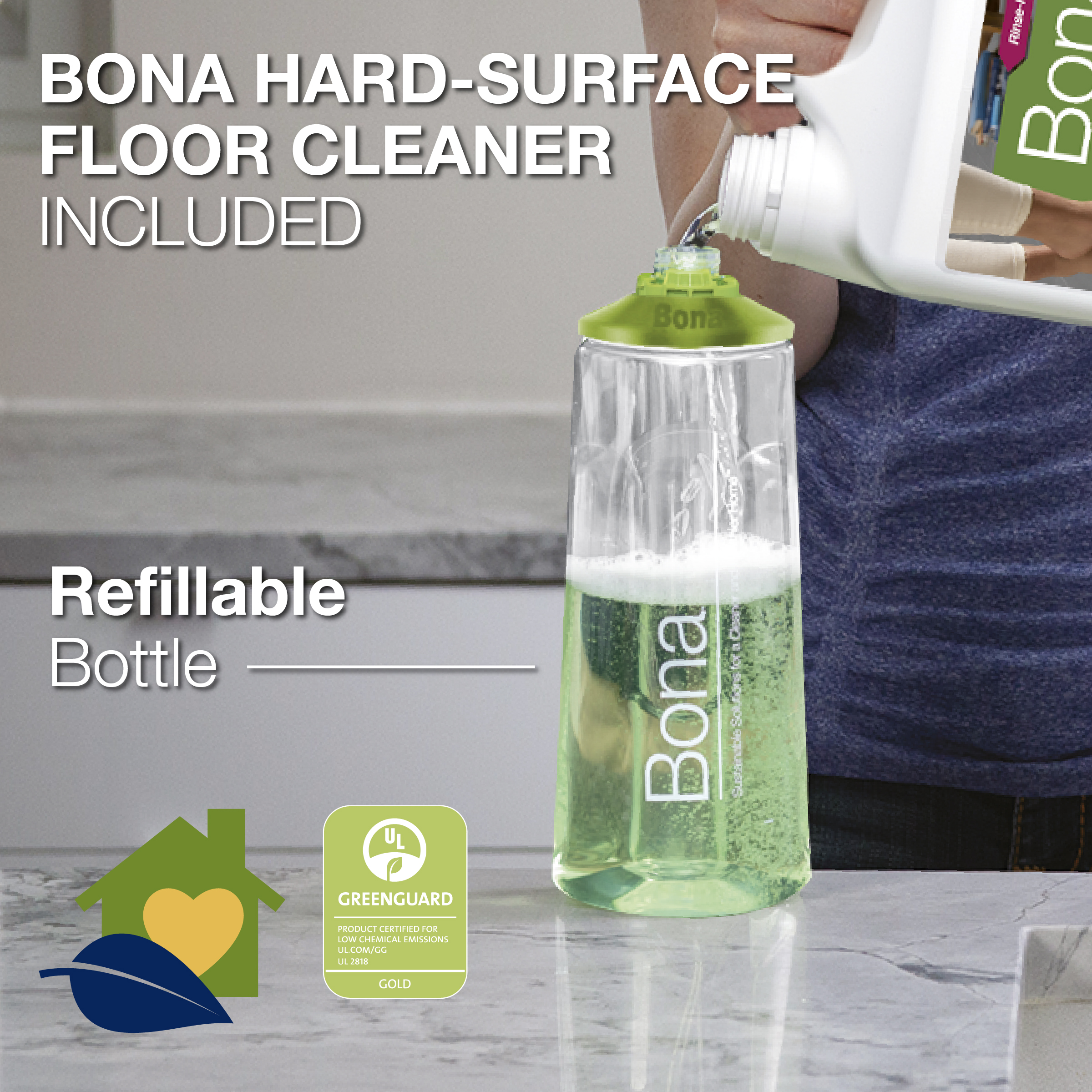 Bona Premium Spray Mop for Hard-Surface Floors