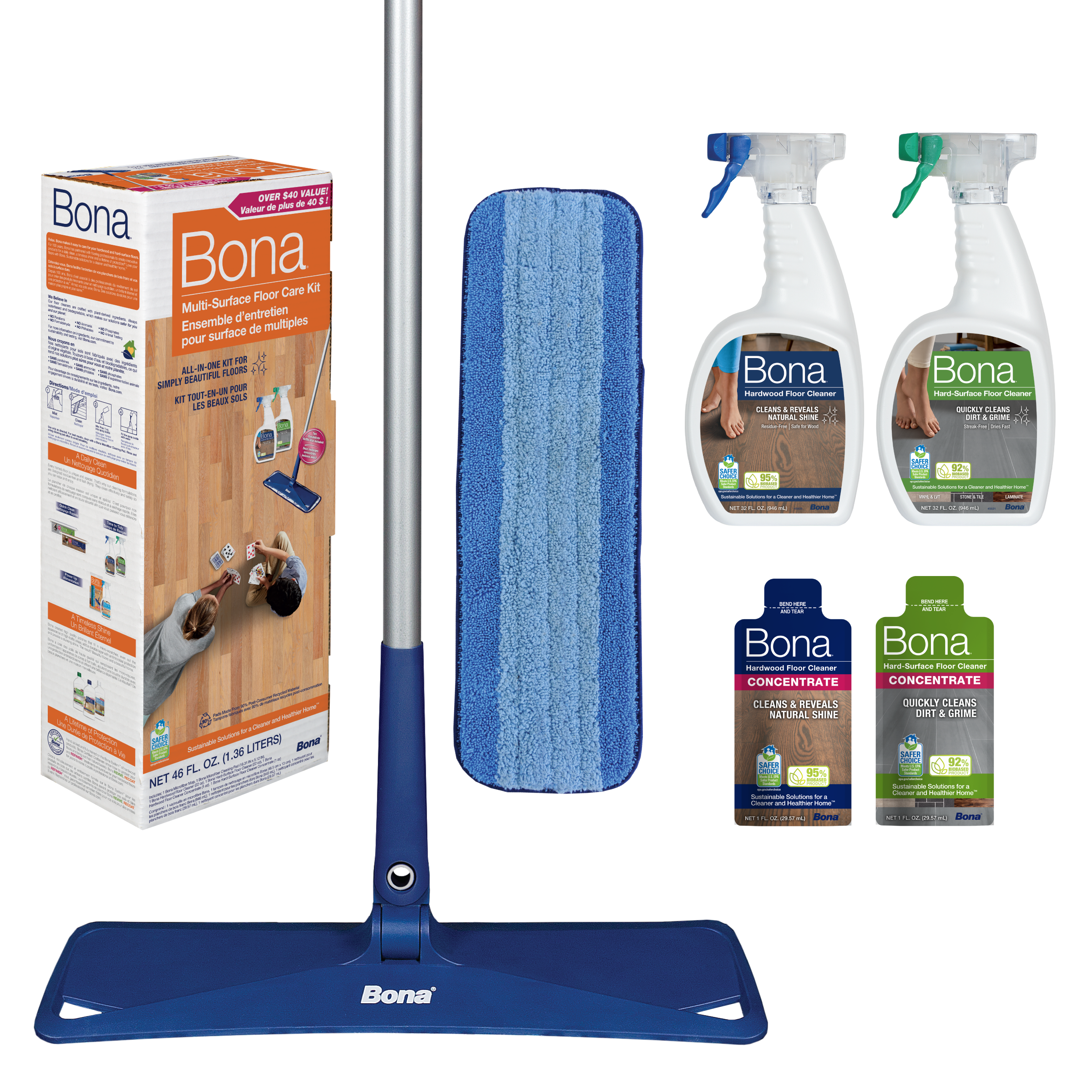 Multi Surface Floor Care Kit