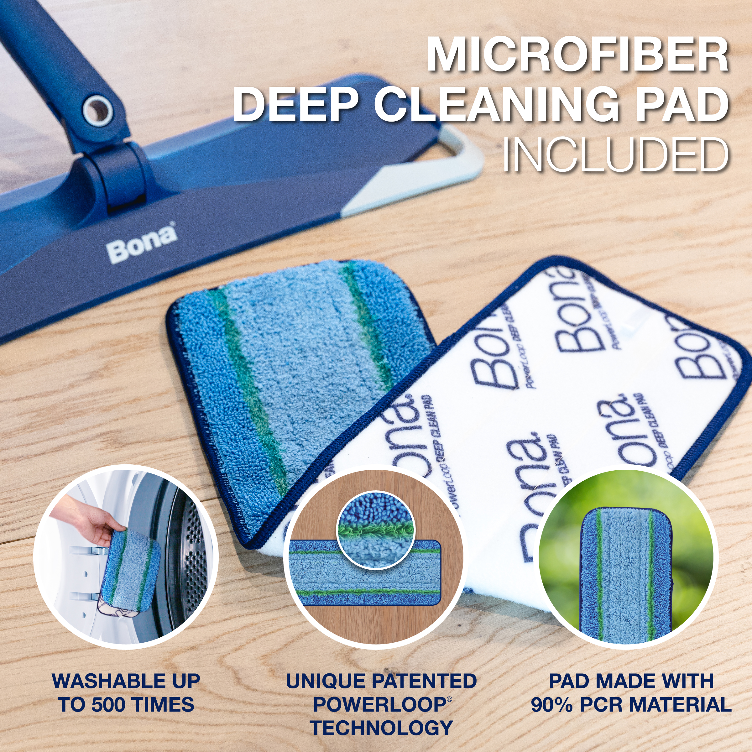 Bona Pet System Microfiber Mop (WM710013614)