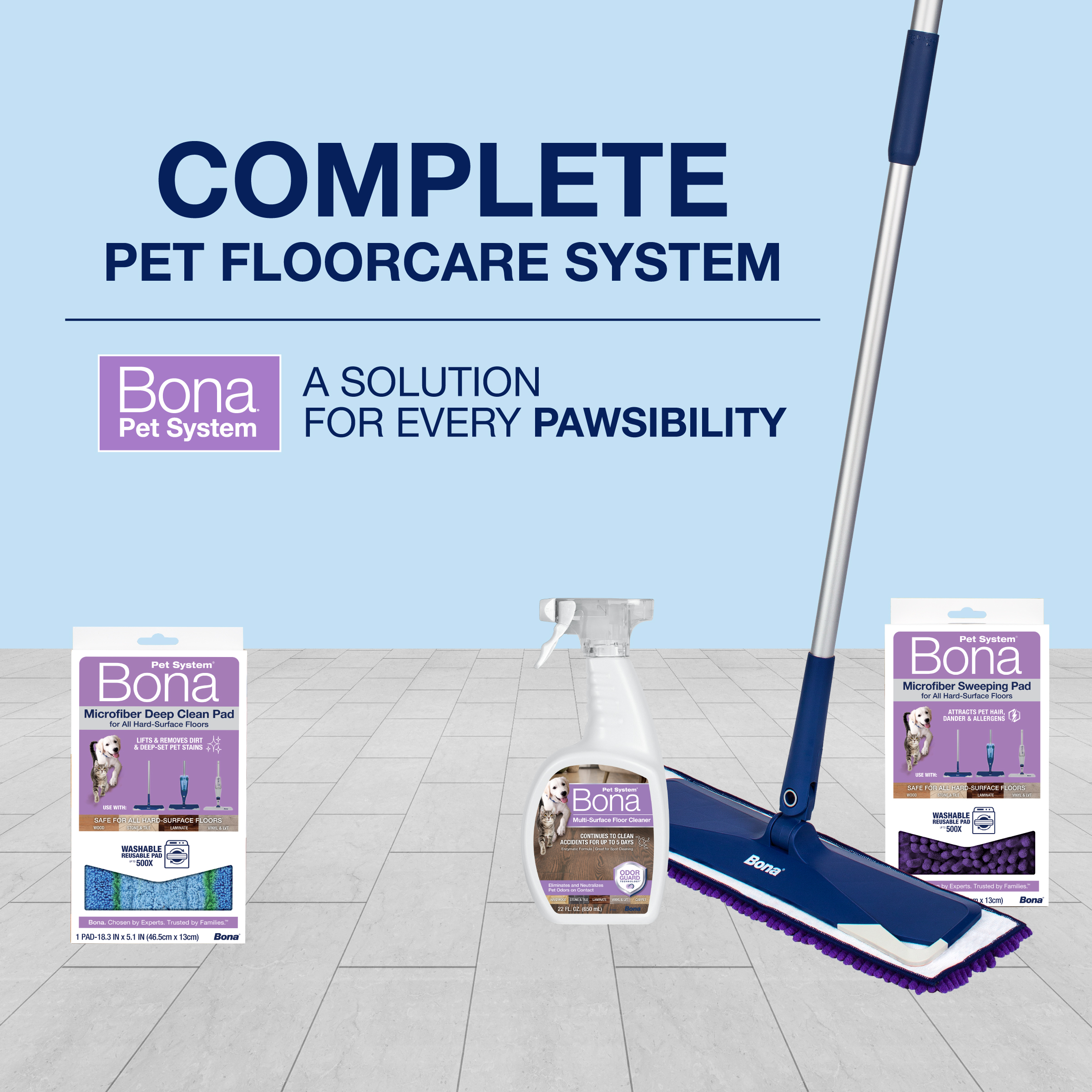 Bona Pet System Microfiber Deep Clean Pad (AX0003685)