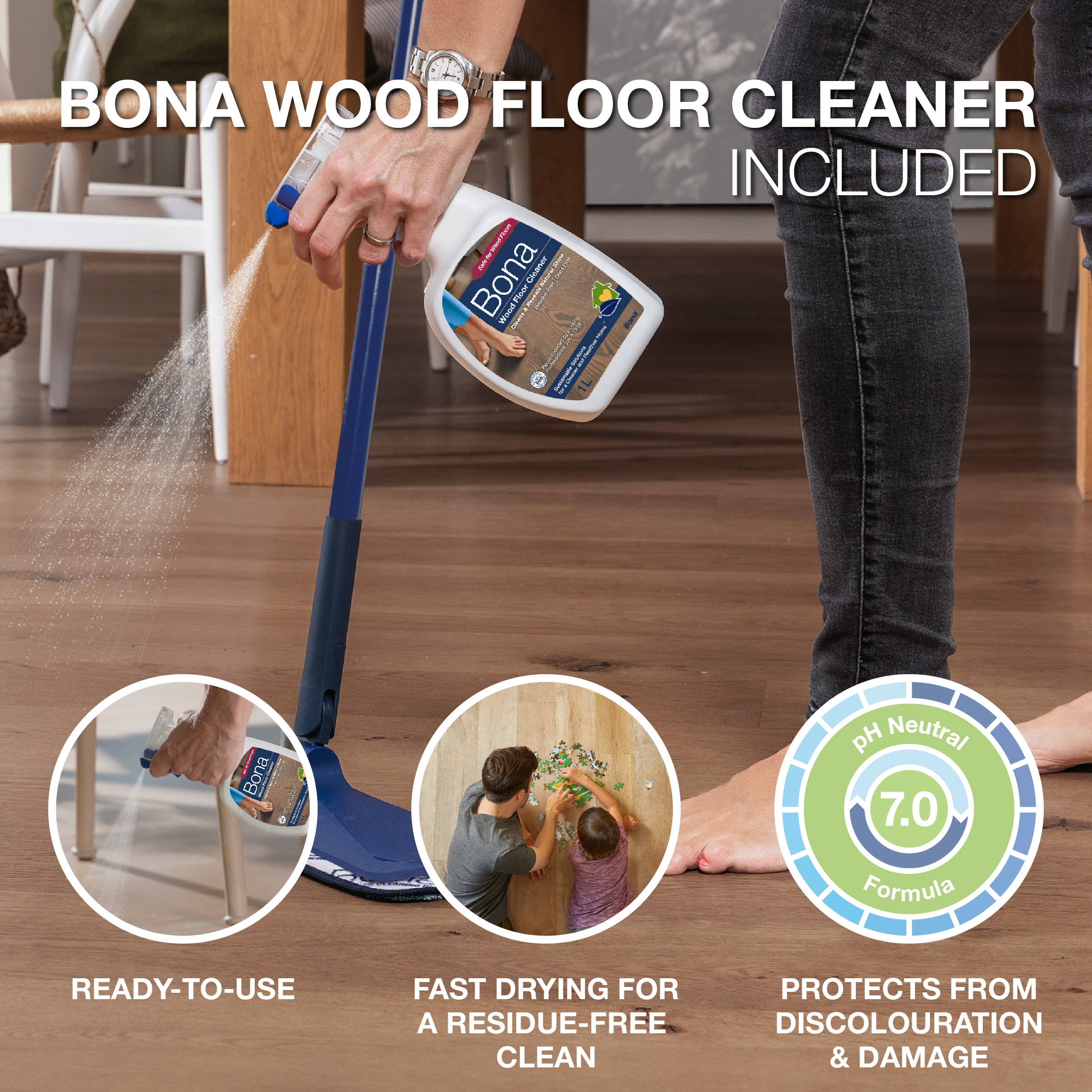 Bona Wood Floor Care Kit