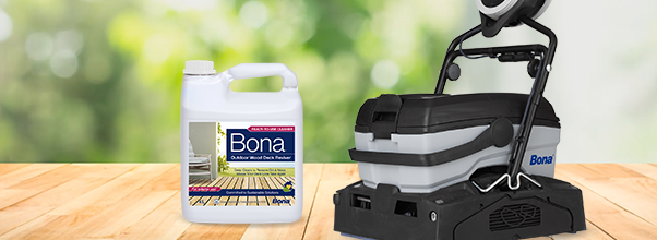 Rent scrubbing machine to scrub your deck