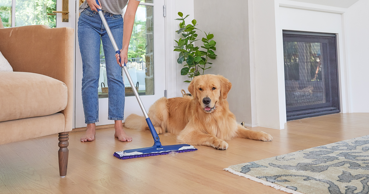 Bona Microfiber Floor Mop for Hardwood & Hard-Surface Floors